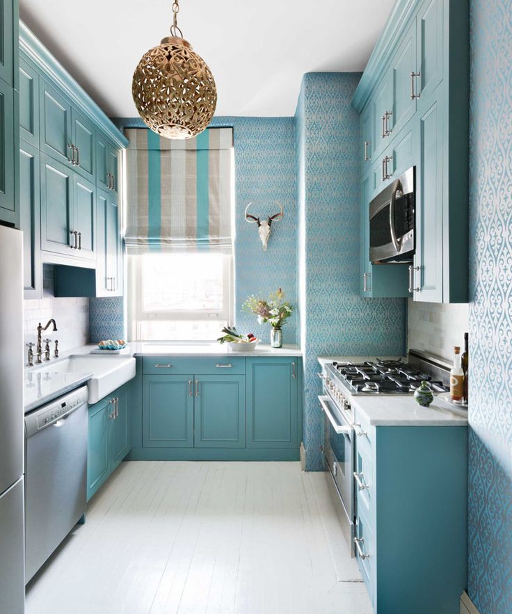 Turquoise Kitchen Design Ideas: A Lot of Decoration Options Turquoise Kitchen Design Ideas: A Lot of Decoration Options